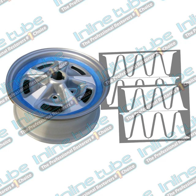 1960-84 PONTIAC GTO Trans Am 15 Rally Ii Wheel Rim Stencil Mask Kit $26 ...