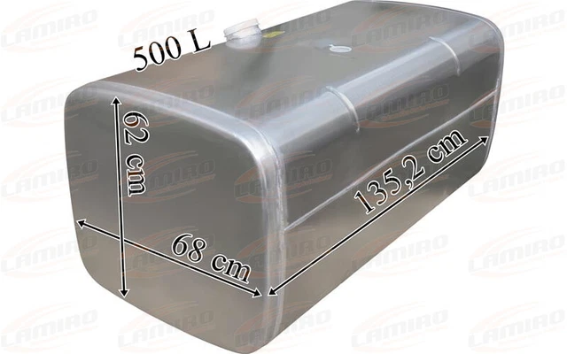 DIESEL TANK FUEL tank MAN TGX TGS TGA 500L 1352X620X680 £674.40 ...