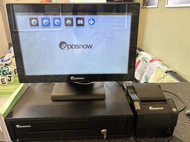 EPOS NOW PRO-C15WA 15.6'' Touch Screen POS Terminal Cash Register Till ...