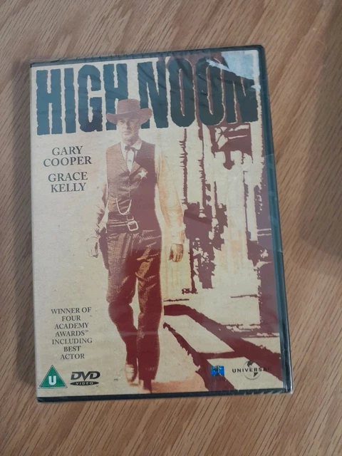 HIGH NOON DVD Gary Cooper Grace Kelly Lee Van Cleef new and sealed £7. ...