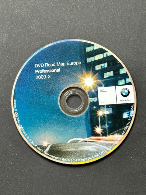 BMW E60 E90 E70 Ccc Professional Navigation Sat Nav Disc Dvd Uk Genuine ...