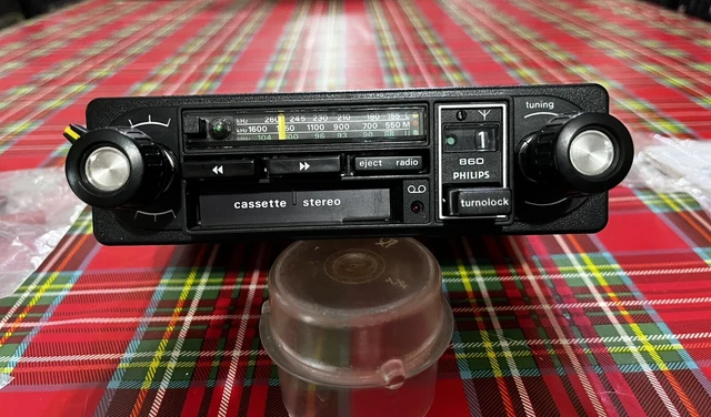 AUTORADIO D'EPOCA - Philips 860- Vintage Car Radio Stereo Cassette EUR ...