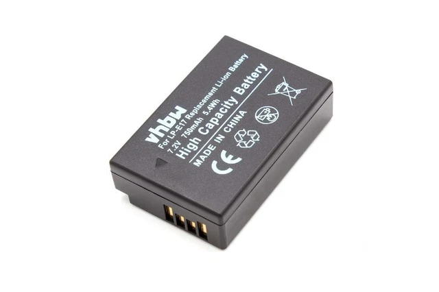 BATTERY FOR CANON EOS Rebel SL2 R8 R50 Rebel T6s R100 Rebel SL3 Rebel ...