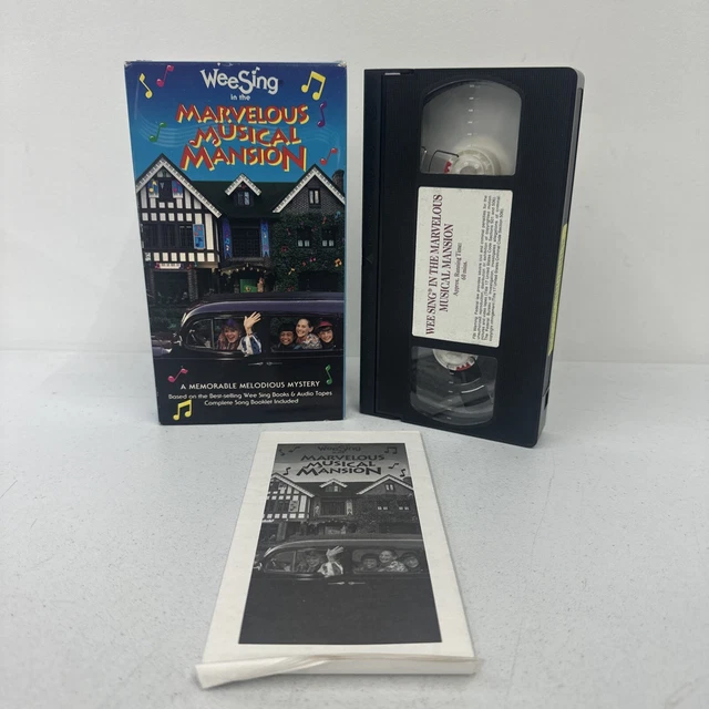 WEESING IN THE Marvelous Musical Mansion VHS With Song Booklet £19.09 ...