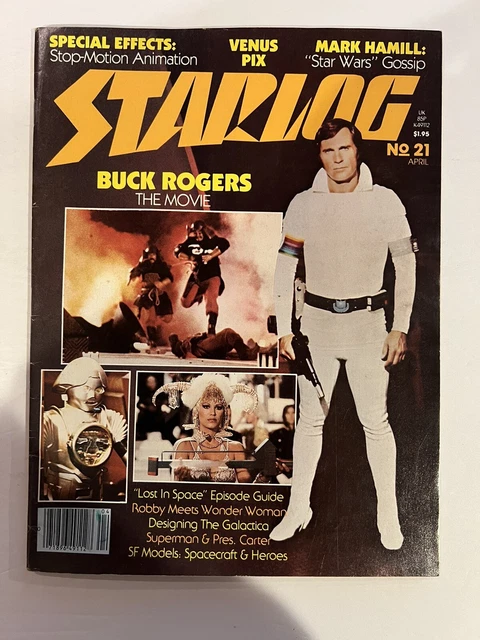STARLOG NUMBER 21 April 1979 Vtg Gil Gerard Buck Rogers -Dawn of the ...