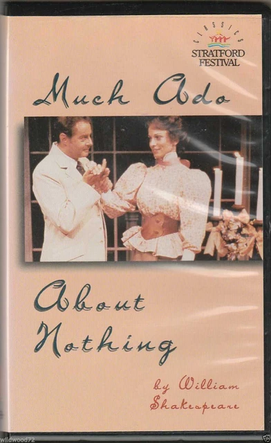 MUCH ADO ABOUT Nothing (VHS, 1989) Stratford Festival £8.15 - PicClick UK
