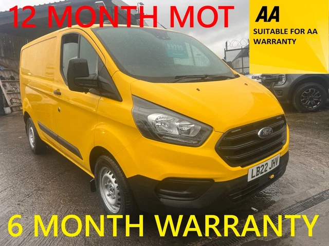 2022 FORD TRANSIT Custom 2.0 EcoBlue 130ps Low Roof Leader Van PANEL ...