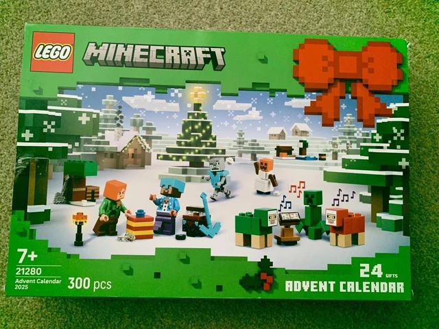 LEGO MINECRAFT ADVENT Calendar 21280 NEW 2025 £49.59 - PicClick UK