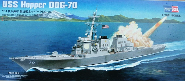 MAQUETTE HOBBYBOSS USS Hopper Ddg-70 EUR 15,00 - PicClick FR