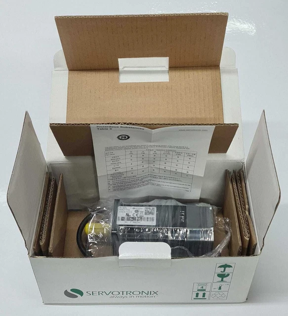 SERVOTRONIX SERVOMOTOR ENCODER 173D042001027 P2-06B23025M30D 6000 U/min ...