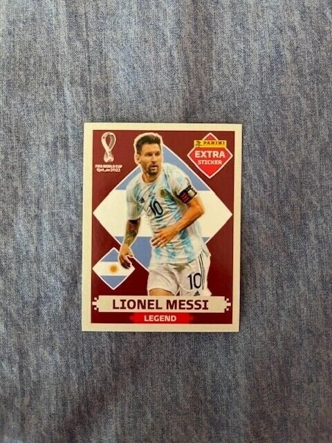 PANINI - WC Qatar 2022 - Lionel Messi - Extra Sticker Base - Brazil EUR ...