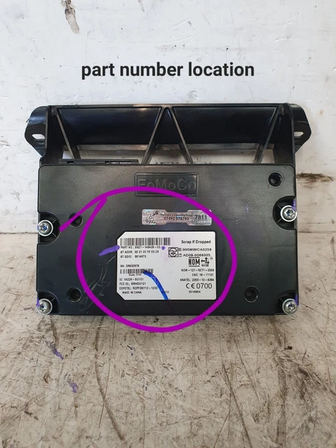 FORD TRANSIT CUSTOM Body Control Module 2.2 Diesel 2012 - On Bk2T14B428 ...