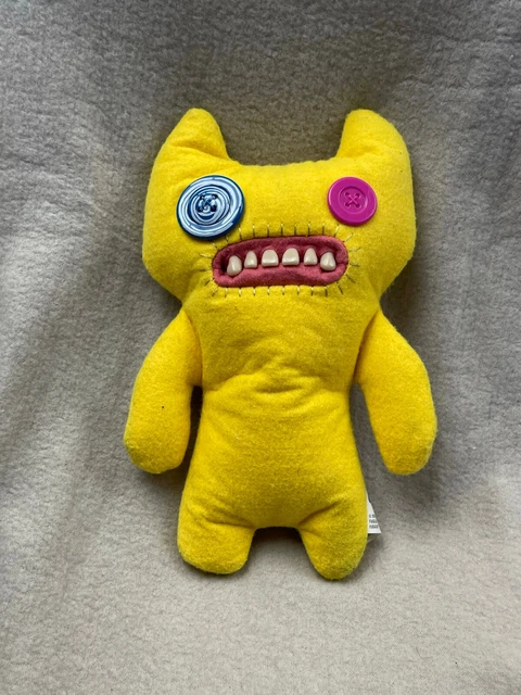YELLOW FUGGLER FUNNY ugly monster soft toy plush £9.85 - PicClick UK