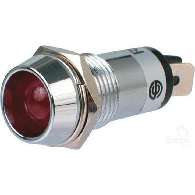 OEX PILOT LIGHT LED Red 12V Blade Terminals ACX2428BL $26.95 - PicClick AU