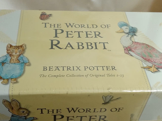 BEATRIX POTTER&S THE World of Peter Rabbit Complete Collection 1-23 Box ...