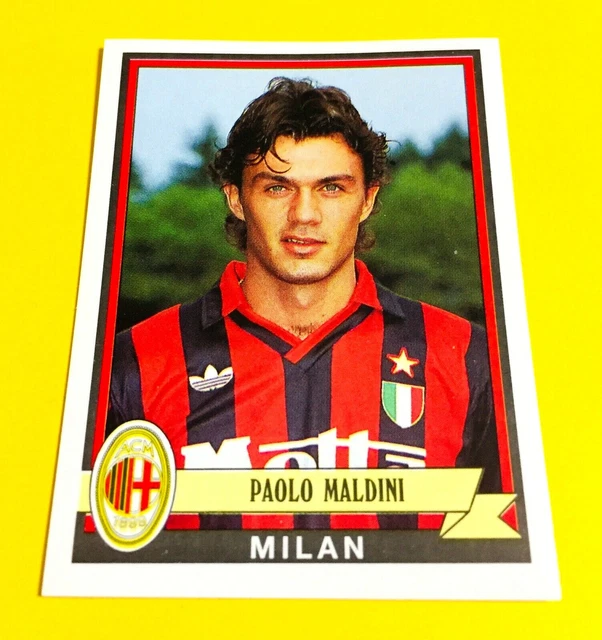PAOLO MALDINI - MILAN figurina 214 CALCIATORI Panini 1992-93 NUOVA NEW RARA Mint EUR 25,00 ...