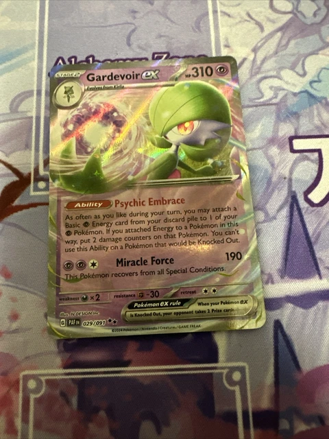 POKEMON GARDEVOIR EX Half Art 29/91 Paldean Fates Pack Fresh EUR 2,35 ...