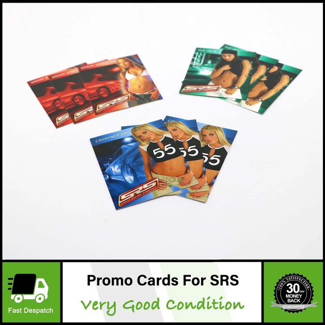 PROMO CARDS FOR Street Racing Syndicate (SRS) PS2 Game Set Of 9 cards ...