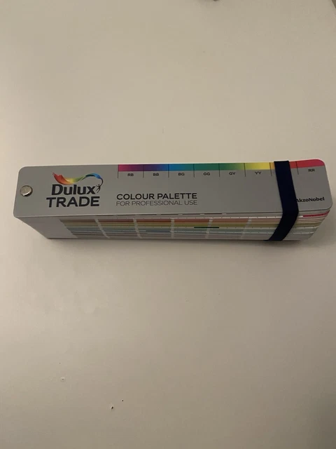 DULUX TRADE COLOUR Palette Professionalise Fan Chart £25.00 - PicClick UK