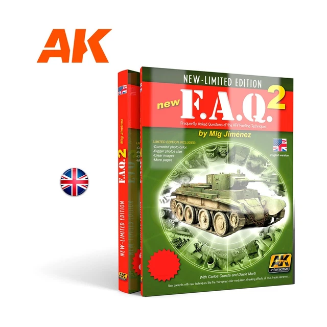 AK MODELING BOOK FAQ Vol. 2 (6th Ed) New £128.12 - PicClick UK