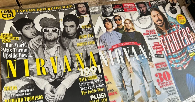 NIRVANA/FOO FIGHTERS: 3 x Mojo Mags £4.99 - PicClick UK