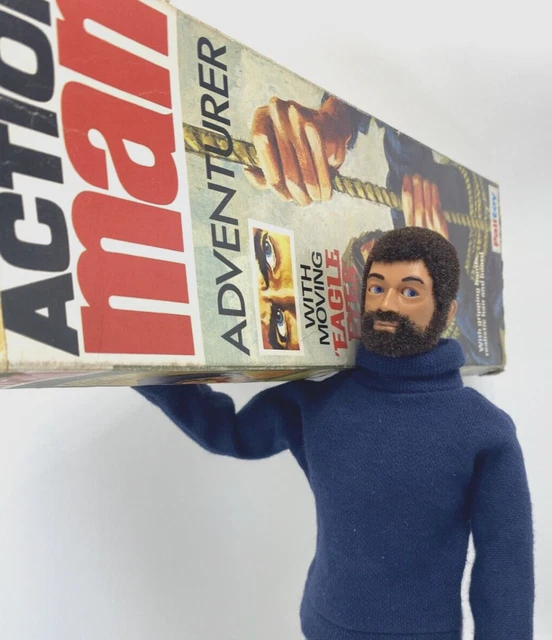 ORIGINAL VINTAGE RARE Action Man Bearded Eagle Eye Adventurer ...