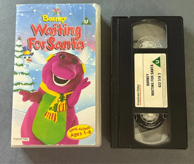 BARNEY - WAITING For Santa (VHS, 1998) £11.11 - PicClick UK