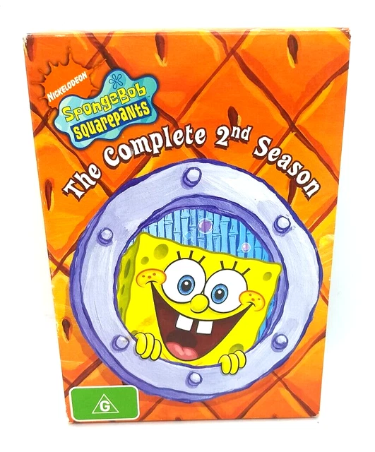 SPONGEBOB SQUAREPANTS SEASON 2 - 3 DVD Boxed Set Pre-Owned £15.56 ...