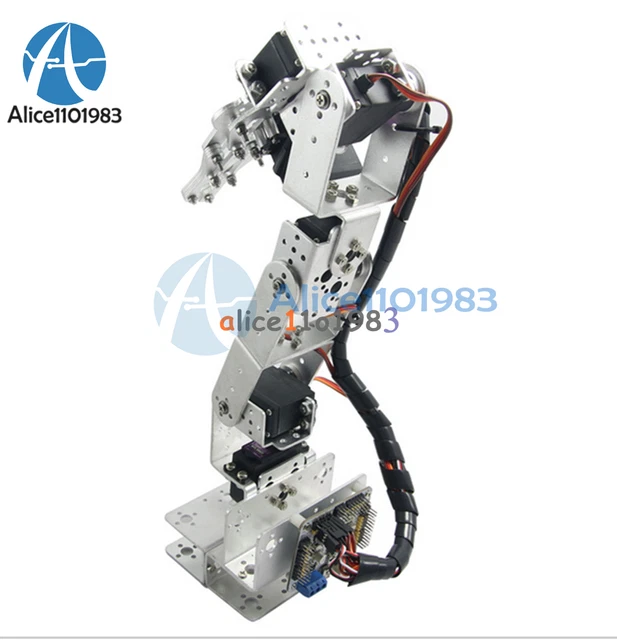 6DOF KIT ROBOT pince mécanique robotique montage griffe aluminium pour ...