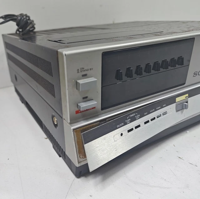 SONY SL-C6E BETAMAX VCR - Untested, For Parts £140.56 - PicClick UK