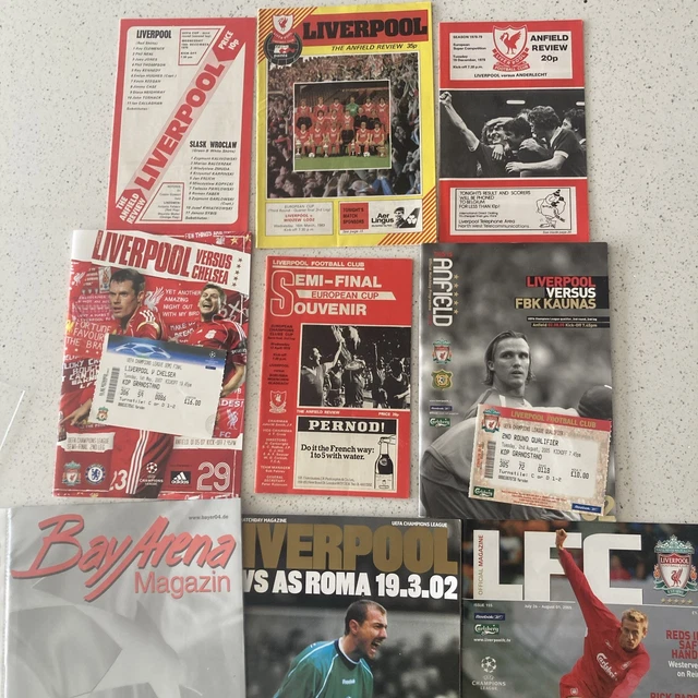 EUROPEAN CUP SEMI Finals v Chelsea 2007 with ticket - 1978 v Borussia ...