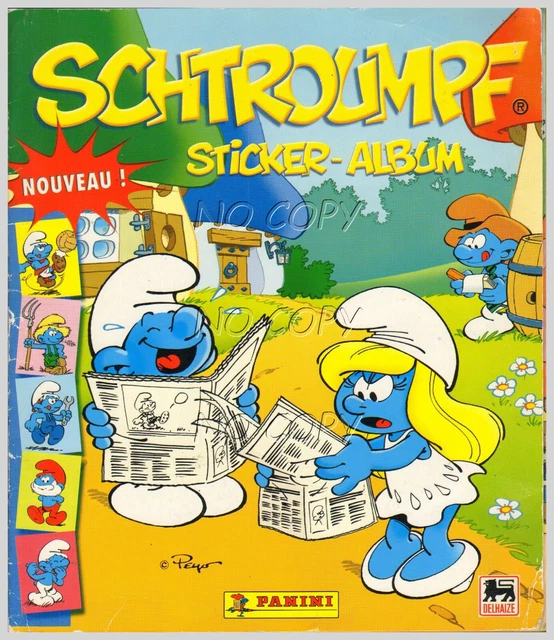SCHTROUMPF STICKER ALBUM panini 2008 COMPLET avec toutes les images EUR ...