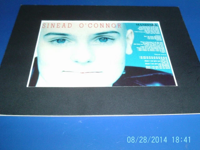SINEAD O,CONNOR - MANDINKA Original 1980s MAGAZINE pic ad READY TO ...