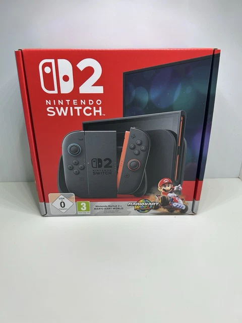 NINTENDO SWITCH 2 Console Bundle (MarioKart World Included) £424.99 ...