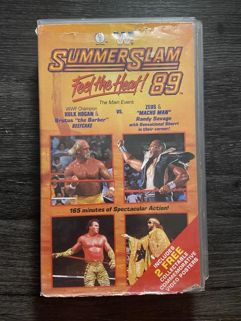 WWF WWE SUMMERSLAM '89 1989 Wrestling VHS PAL Video Tape £4.99 ...