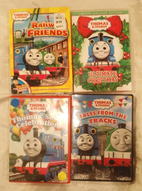 THOMAS THE TANK Engine & Friends DVD Lot of 16 Train Videos & Stories ...