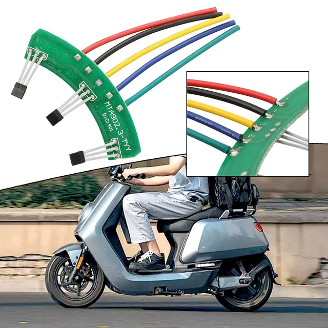 5002000W HALL SENSOR PCB for 3 Wheel Motor Green Color Suitable for ...