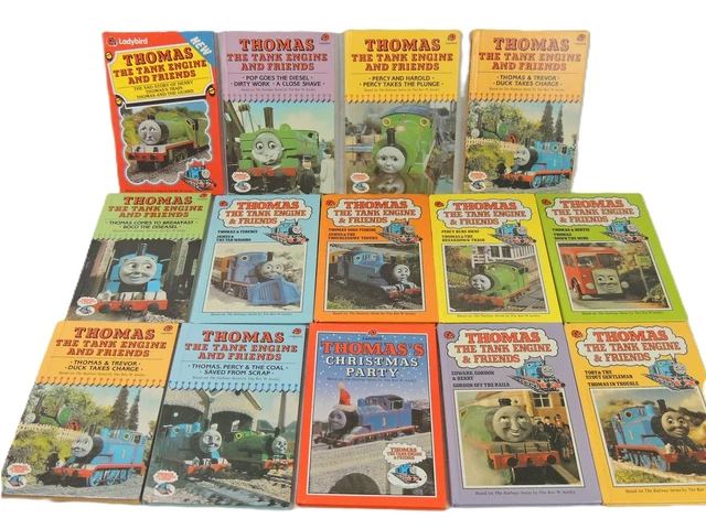 THOMAS THE TANK Engine And Friends Ladybird Books Series Collection ...