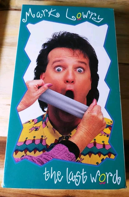 VHS TAPE - Mark Lowry The Last Word - Christian COMEDY £9.78 - PicClick UK