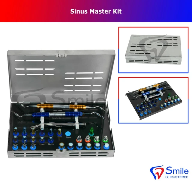 NEW SINUS MASTER Kit - Dentaire Chirurgie Instruments Chirurgicaux - Smile GB Ce EUR 220,90 ...