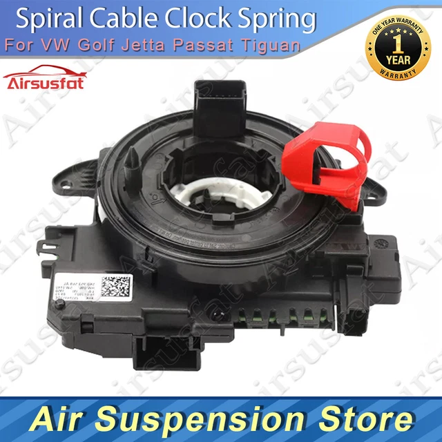 SPIRAL CABLE CLOCK Spring for VW Jetta Golf Tiguan with Steering Angle ...