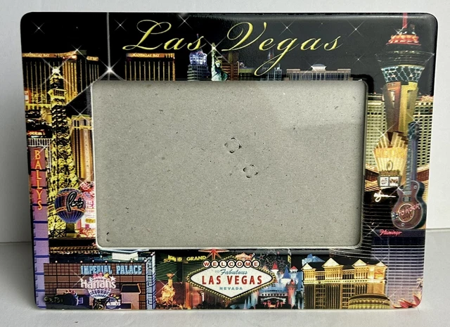 LAS VEGAS PINK Skyline Picture Frame $28.16 - PicClick AU