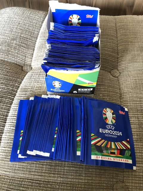 TOPPS UEFA EURO 2024 Germany Official Stickers Collection Euro 2024 ...
