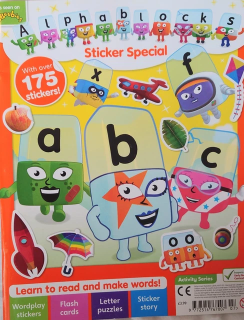NEW RARE CBEEBIES Alphablocks Early Reading School Alphabet Phonics ...