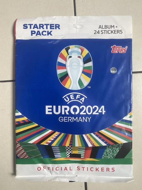 TOPPS UEFA EURO 2024 Germany Official Stickers Collection Starter Pack ...