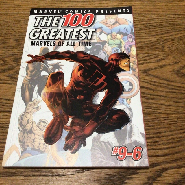 THE 100 GREATEST Marvels Of All Time # 9-6. 2001 £5.92 - PicClick UK