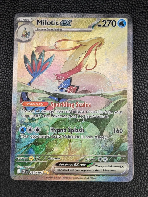 MILOTIC EX - Special Illustration Rare - 237/191 - SV Surging Sparks ...
