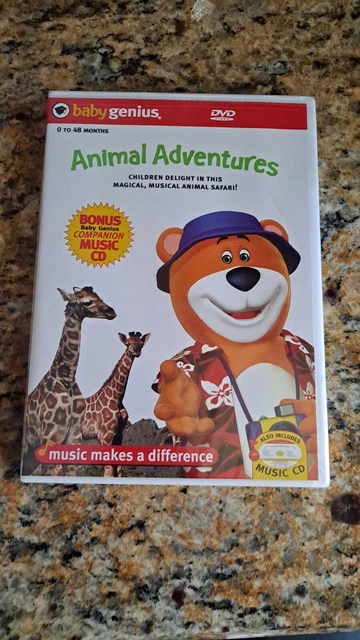 NEW BABY GENIUS Animal Adventures DVD £7.66 - PicClick UK