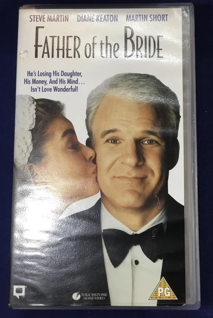FATHER OF THE Bride, VHS Video, Steve Martin, Diane Keaton £3.00 ...