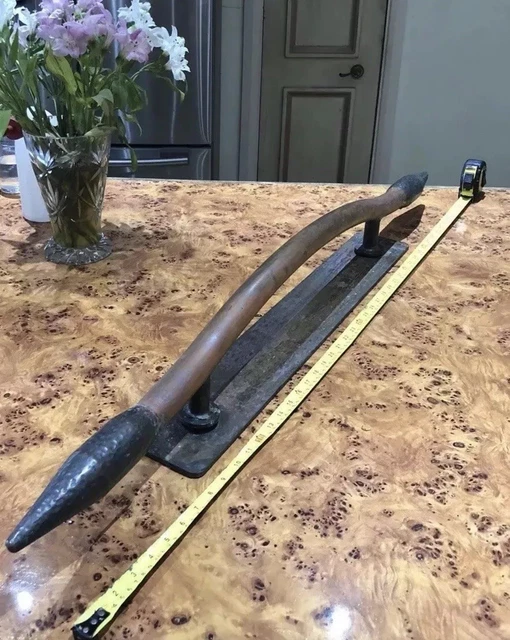 UNUSUAL BESPOKE EXTRA Large 45" Copper Handle Viking Style ...